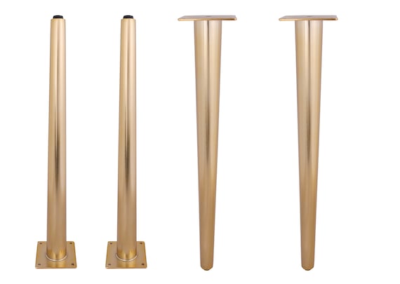 4PCS X 28'' Steel Coffee Table Legs Vintage Mid - Etsy