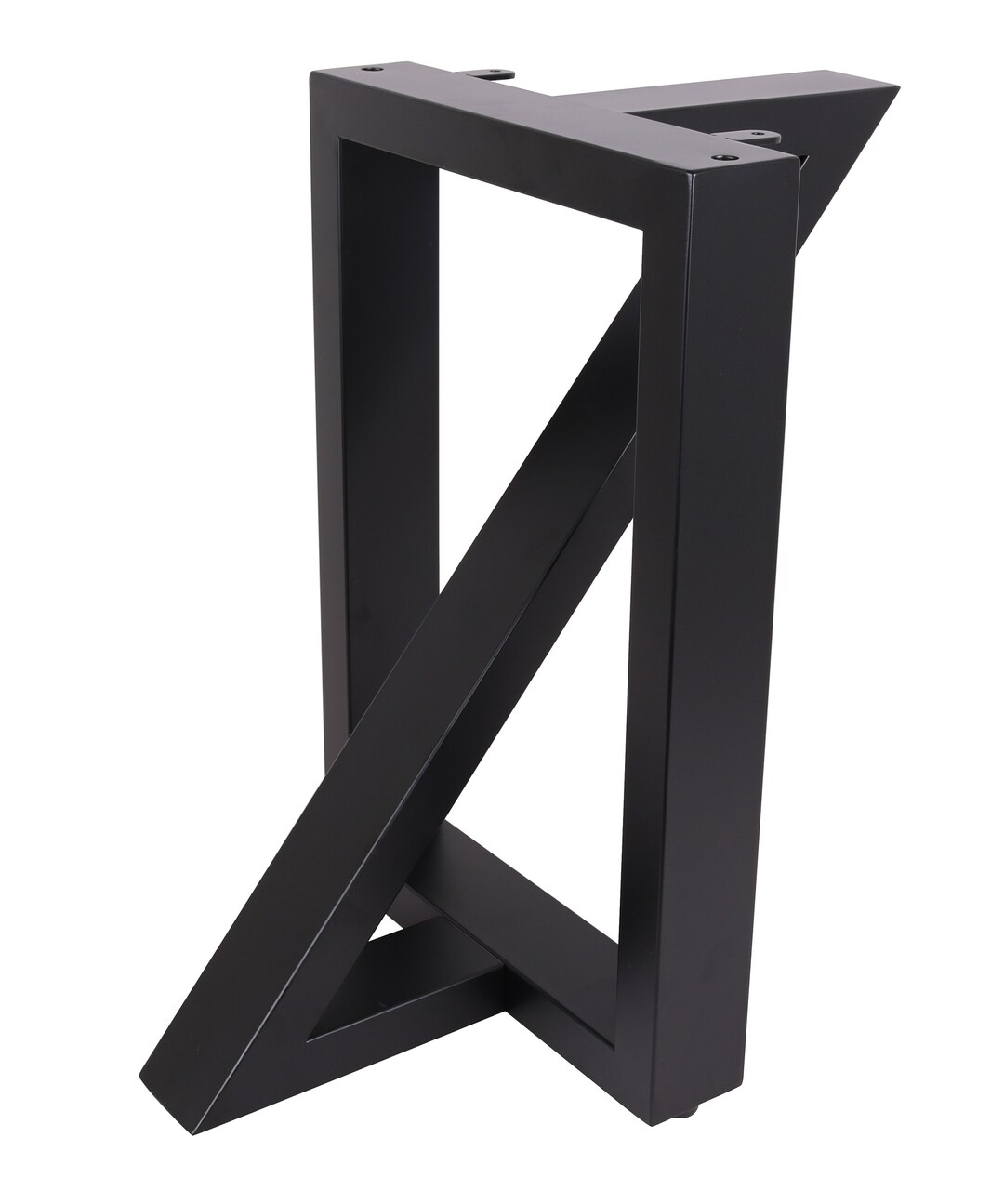 18'' Z-shaped Steel Table Leg: Black Powder Coated Bench Leg - Etsy