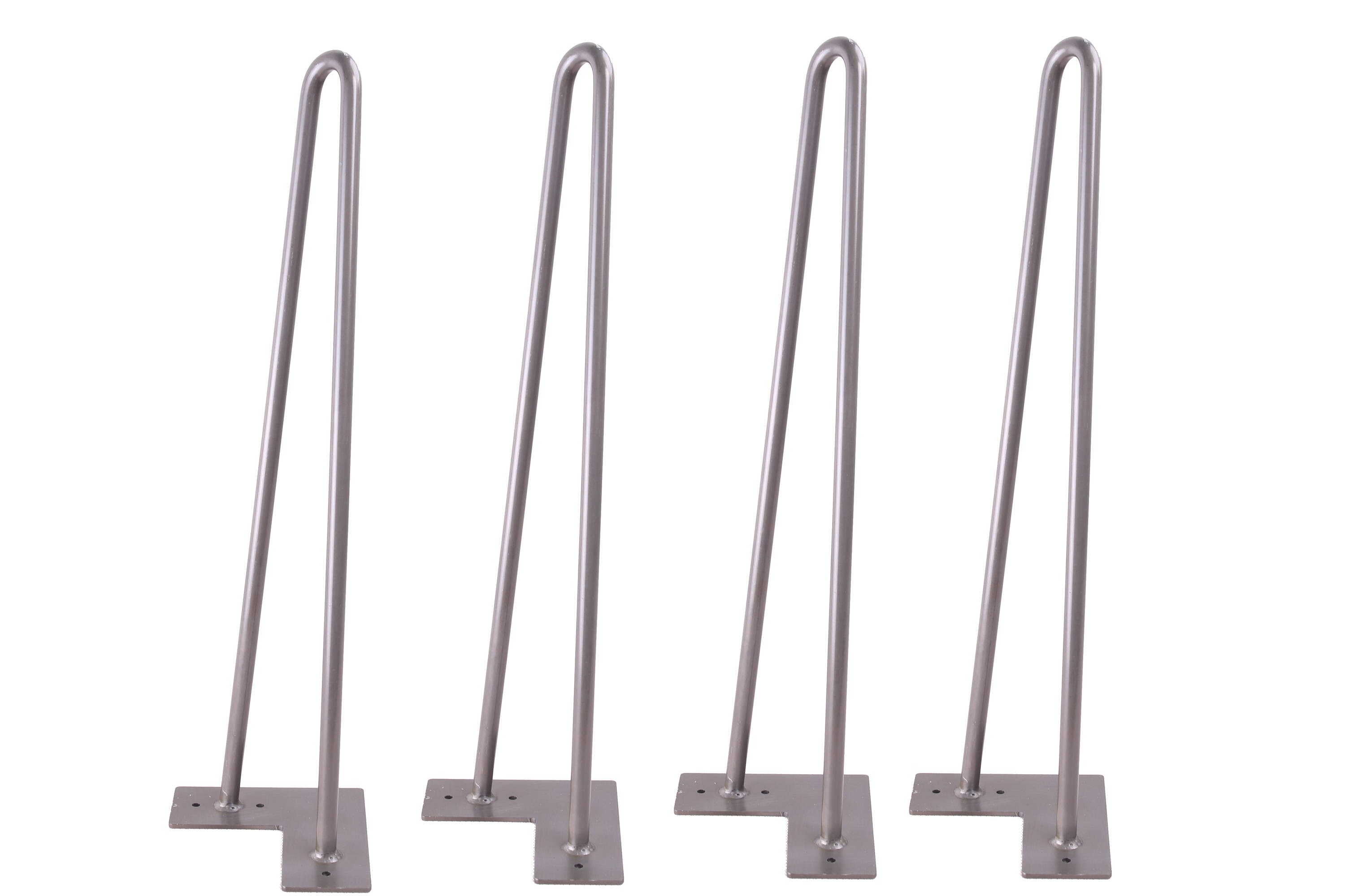 Hairpin Legs raw Steel DIY Industrial Strength Mid Century | Etsy