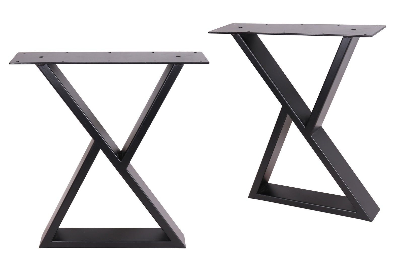 2x18dining Bench Legs Z-shaped Steel Table Legs Coffee - Etsy