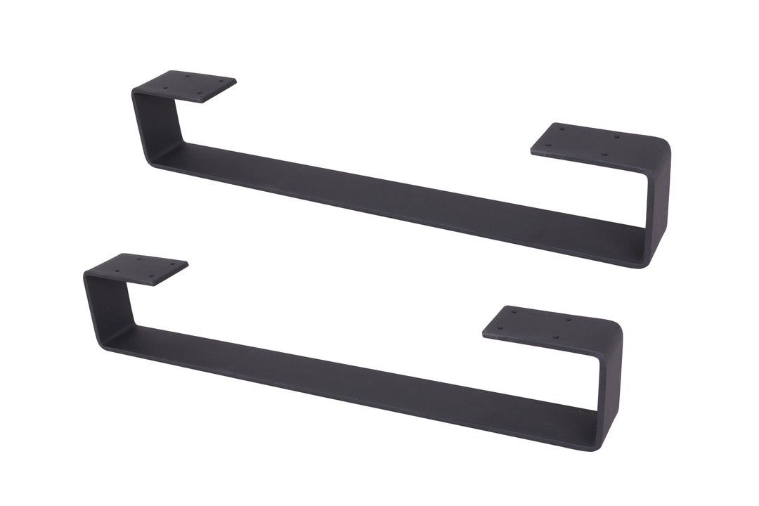 U Shaped Steel Table Legs (set of 2): Heavy Duty DIY Furniture Legs - Etsy