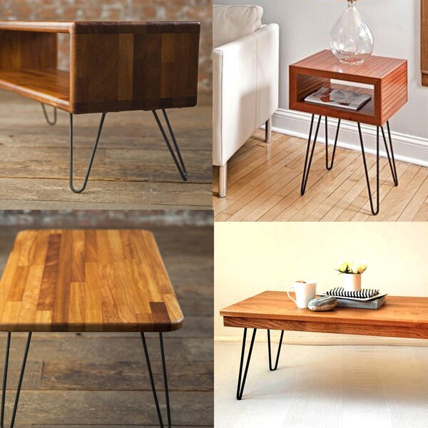 Hairpin Leg Table - Etsy