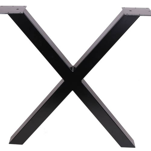 1 X 28 Dining Table Leg Hollow X-shaped Steel Table - Etsy