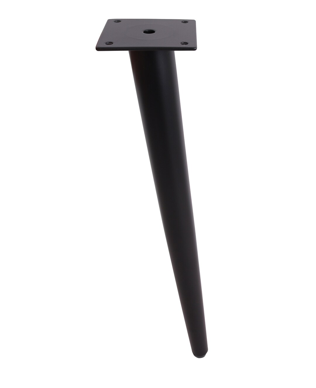 1pcx 18'' Angled Tapered Sofa Leg Vintage Mid Century Modern Leg. Metal ...