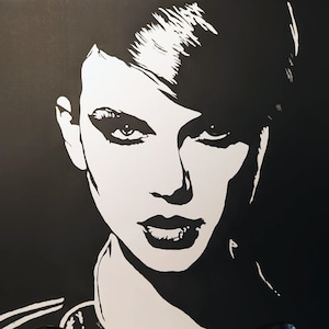 Taylor Swift Scratchboard Original Fan Art - Etsy