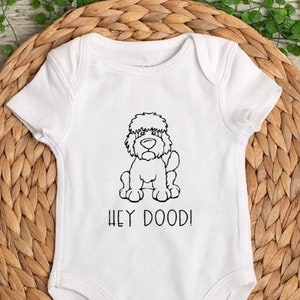 Hey Dood! Doodle Dog Shirt or Baby Bodysuit - Perfect for Summer! - Dog ...
