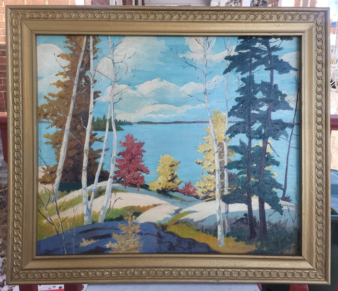 Rare Find Vintage Group of Seven Style Canadian 1960s Stunning ...