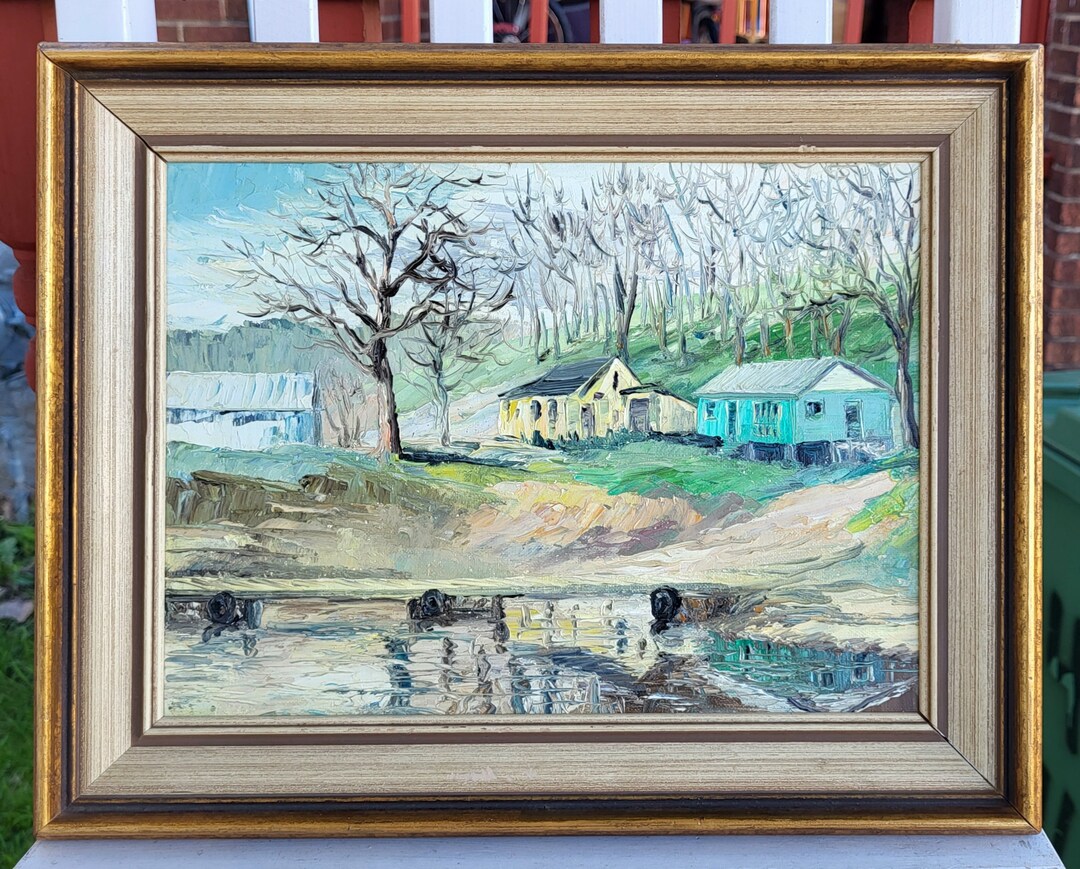 Rare Find Vintage Group of Seven Style Canadian 1970s Stunning ...