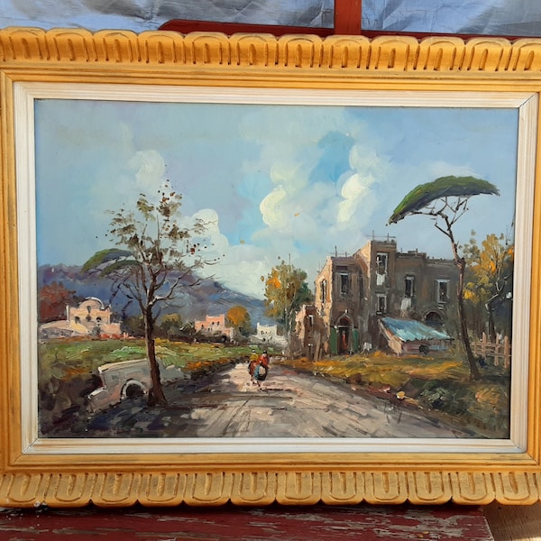 Oil Painting Antonio - Etsy