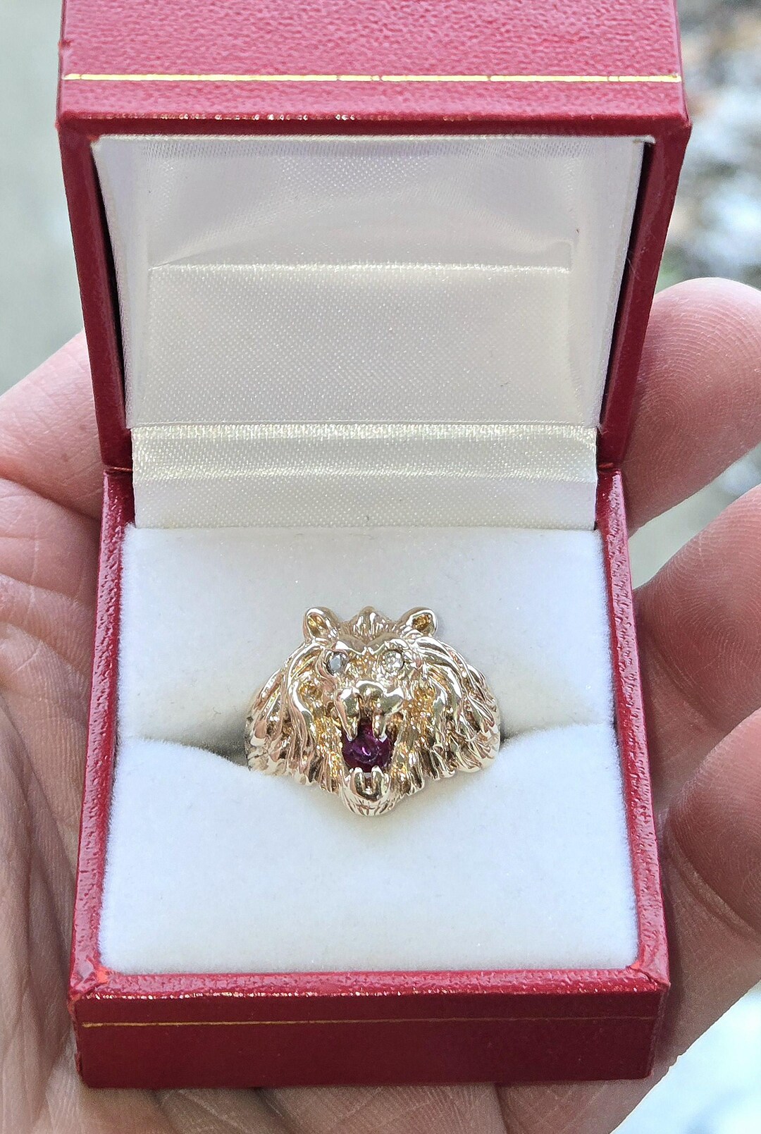 Killer Estate Stunning 1970-80s Superb 10K Yellow Gold Mens Ladies ...