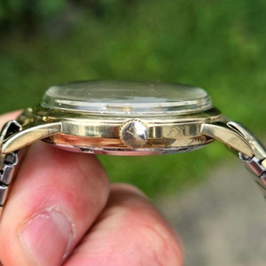 Rare Vintage 1950s Mid Century Eterna-matic Automatic Mens Watch Superb ...
