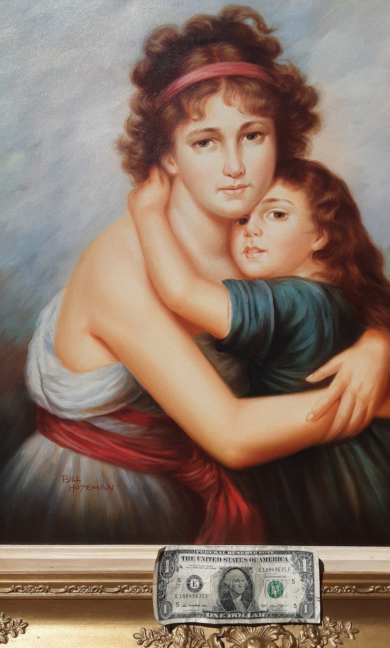 Amazing Signed Bill Hopeman Listed Artist Old Master Style Oil Painting ...