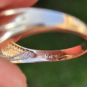 Killer Stunning Art Deco Style Superb 10k Yellow Gold Mens Ladies ...