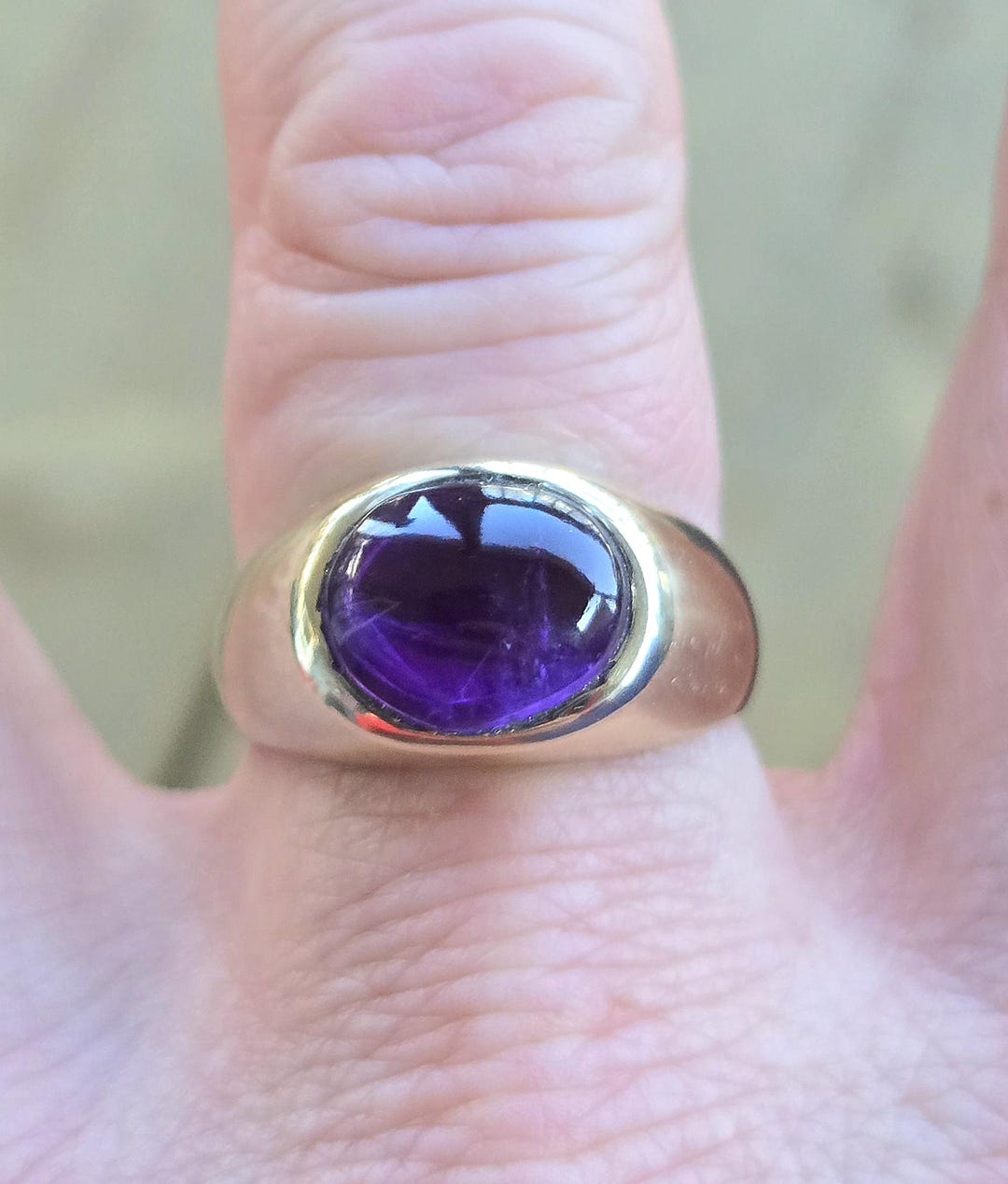 Killer Estate Stunning 1980s Vintage 10K Yellow Gold Mens or Ladies ...