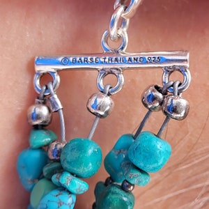 Amazing Estate Find Monumemtal Barse 925 Silver and Turquoise Boho ...