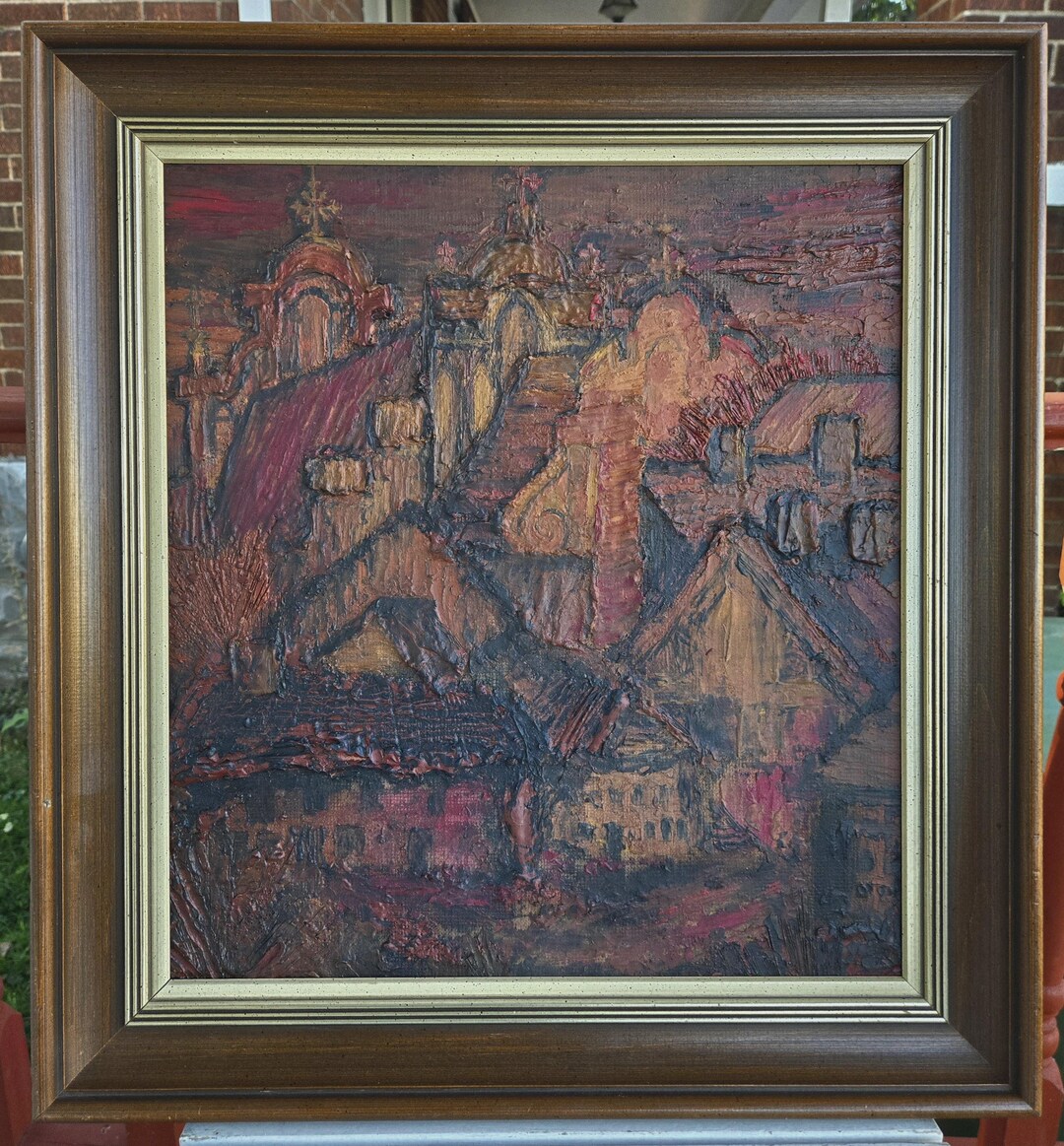 Killer Hard to Find 1960s Expressionist Gothic Style Mid Century Mcm ...