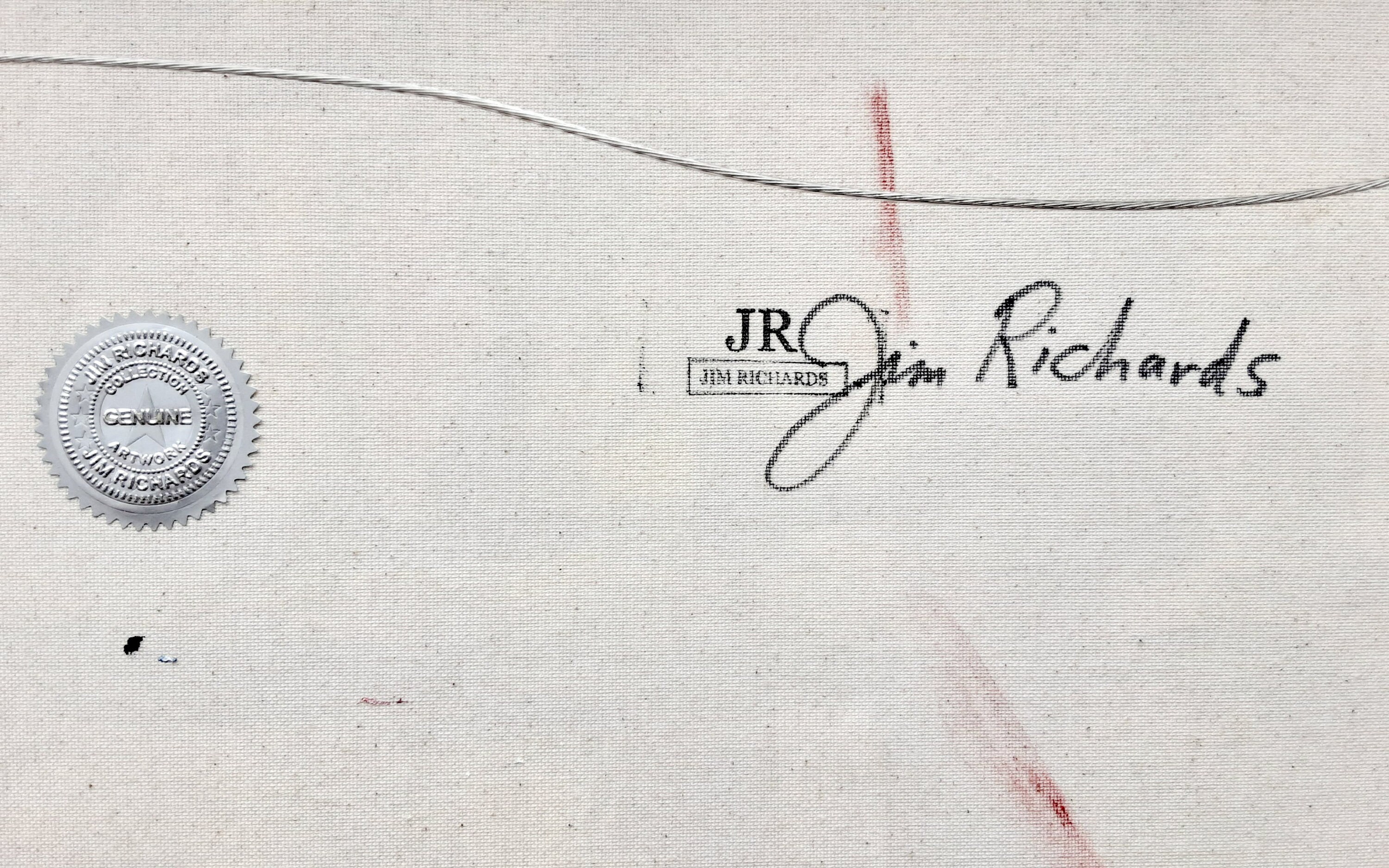 Great Look Jim Richards Large Modern Art Acrylic Abstract | Etsy