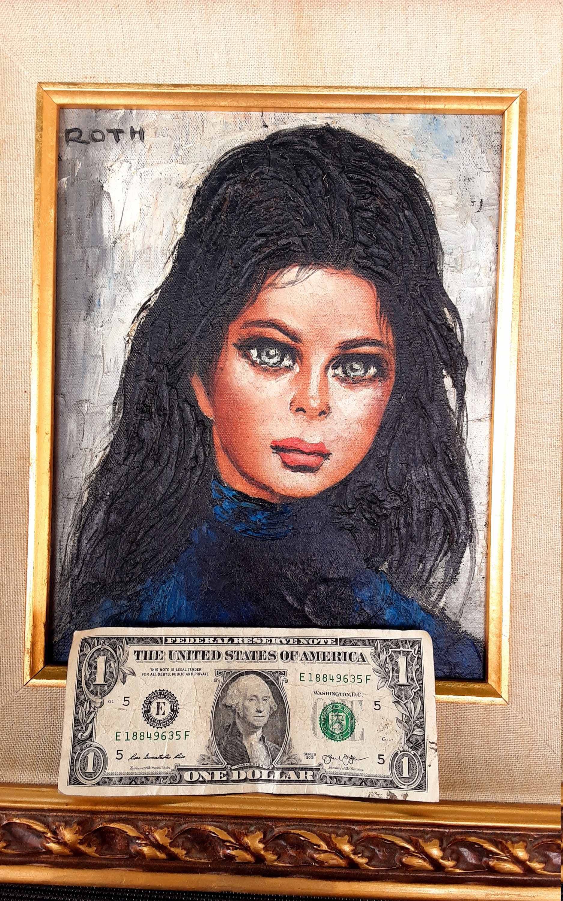 Only Original on Etsy Rare 1950s French Artist Etienne Roth Mcm Big Eye ...