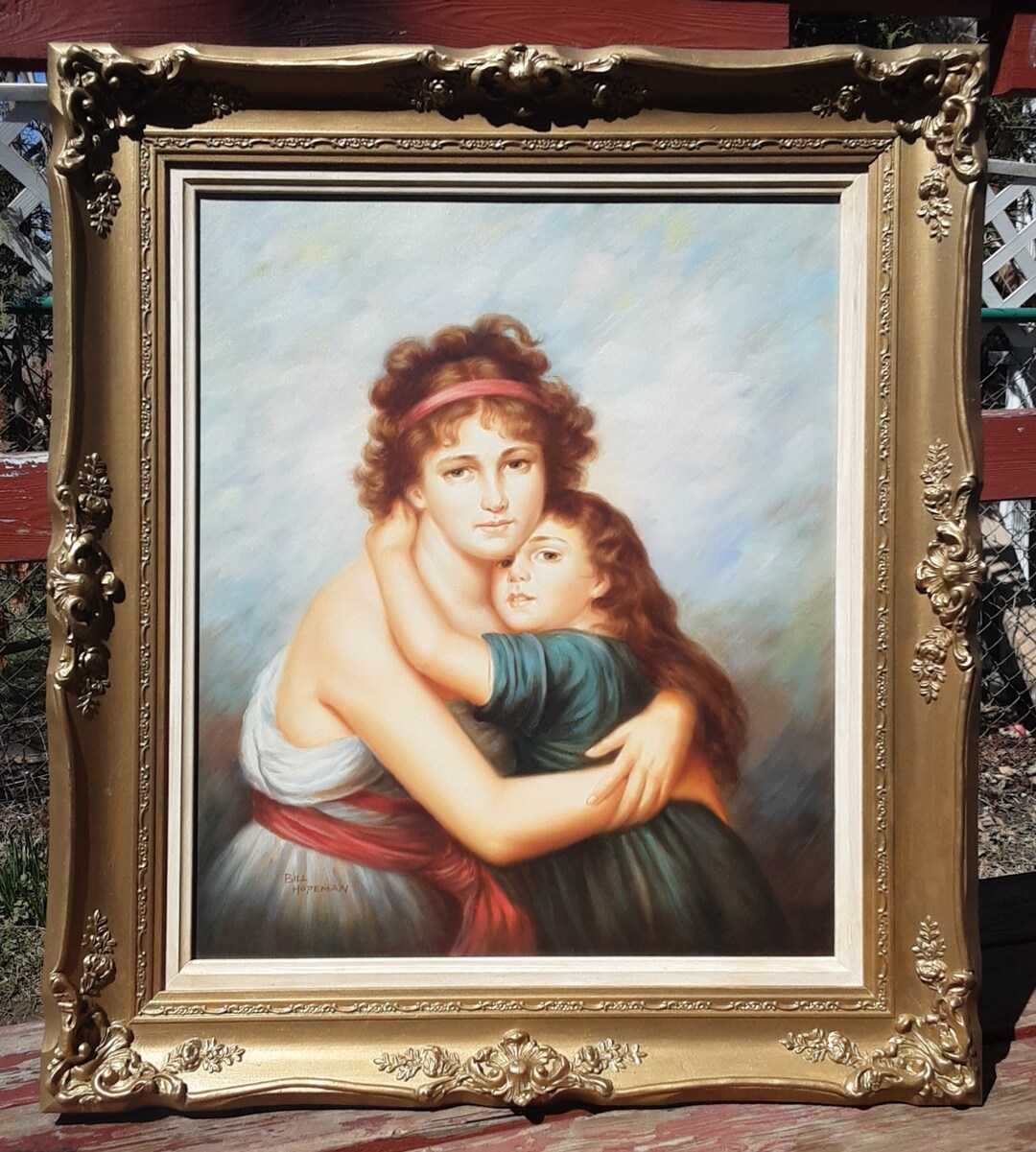 Amazing Signed Bill Hopeman Listed Artist Old Master Style Oil Painting ...