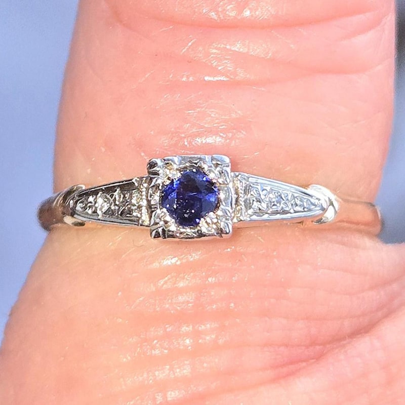 Vintage 14k Ring Watch - Etsy