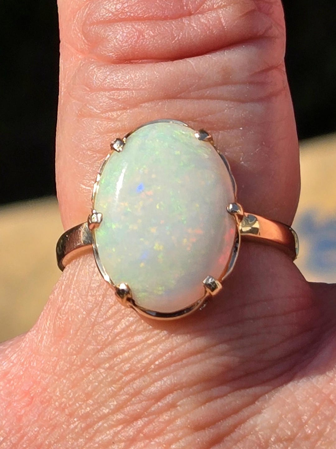 Amazing Looking Estate 1970-80s Vintage Classic 10k Yellow Gold Large ...