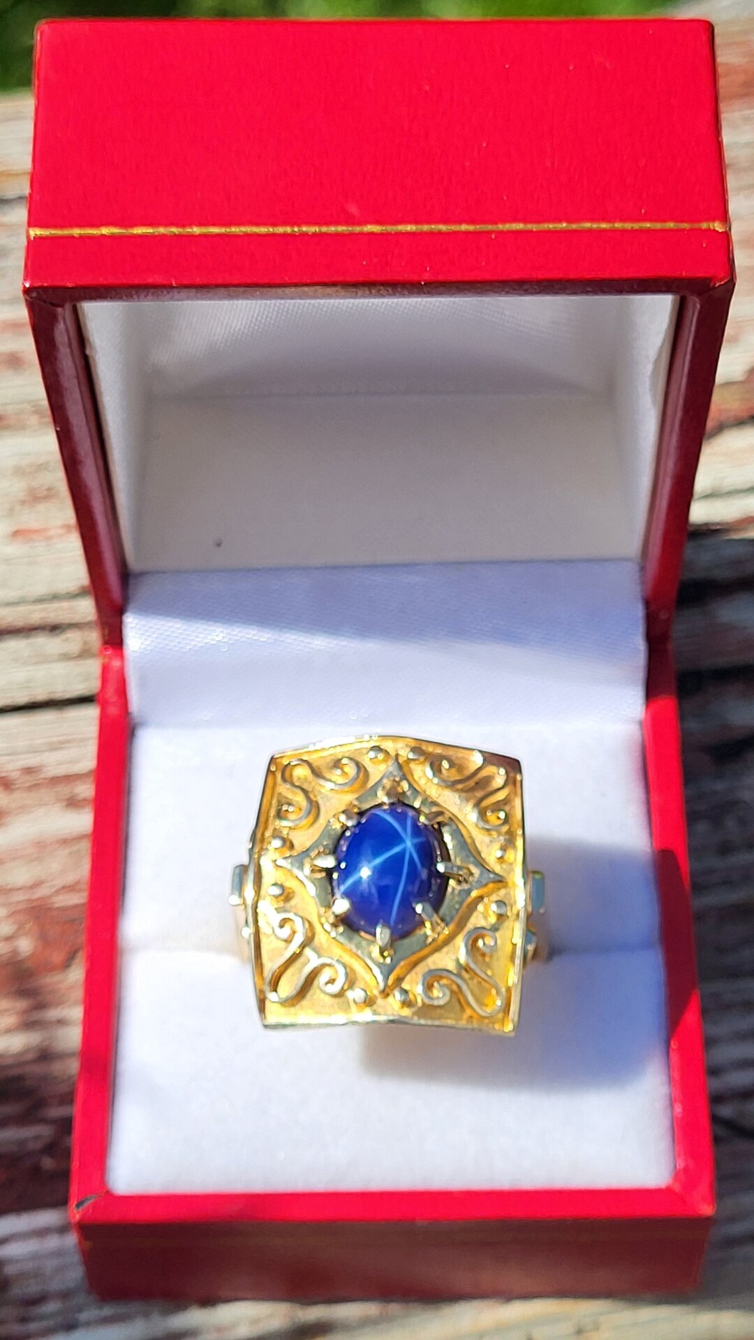 Killer Estate Find Large Impressive 1970s Chunky Vintage Retro 10k ...