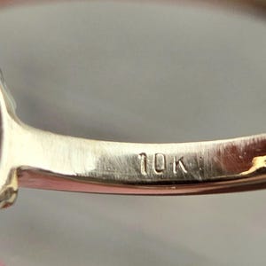 Rare Killer Estate Find Vintage 10k Yellow Gold Opal and Garnet Halo ...