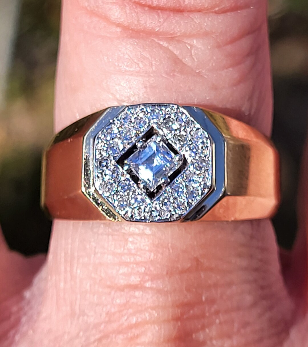 Killer Amazing Estate Find Unique Vintage 1980s Stunning 14K Yellow ...
