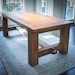 PLANS ONLY | the Arthur | Traditional Oak Farmhouse Table | Woodworking ...