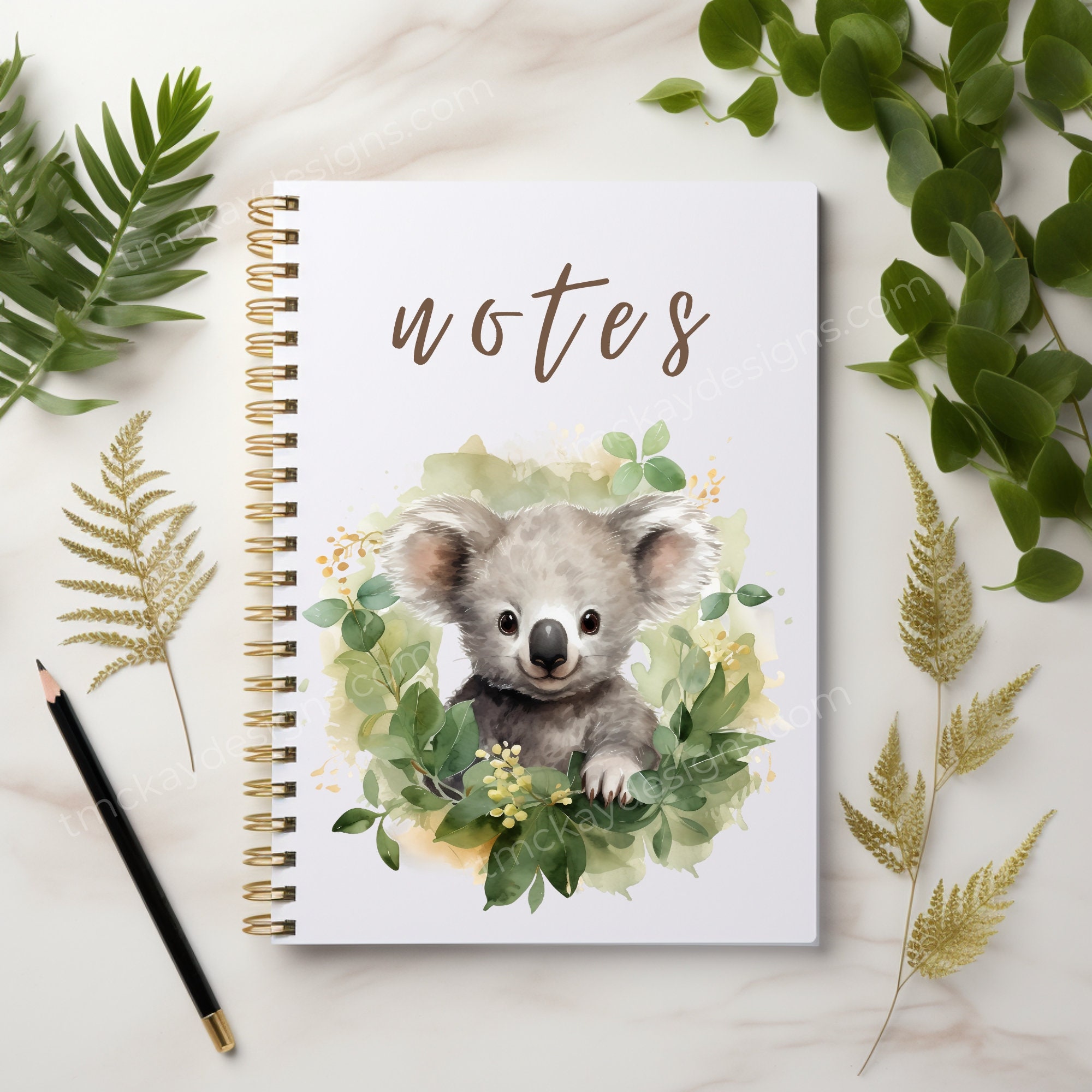 Baby Koala Clipart, Watercolor Koala Clipart, Koala PNG, Nursery ...