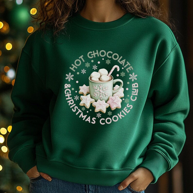Hot Chocolate Club PNG, Cocoa and Cookies Club PNG, Hot Cocoa and ...