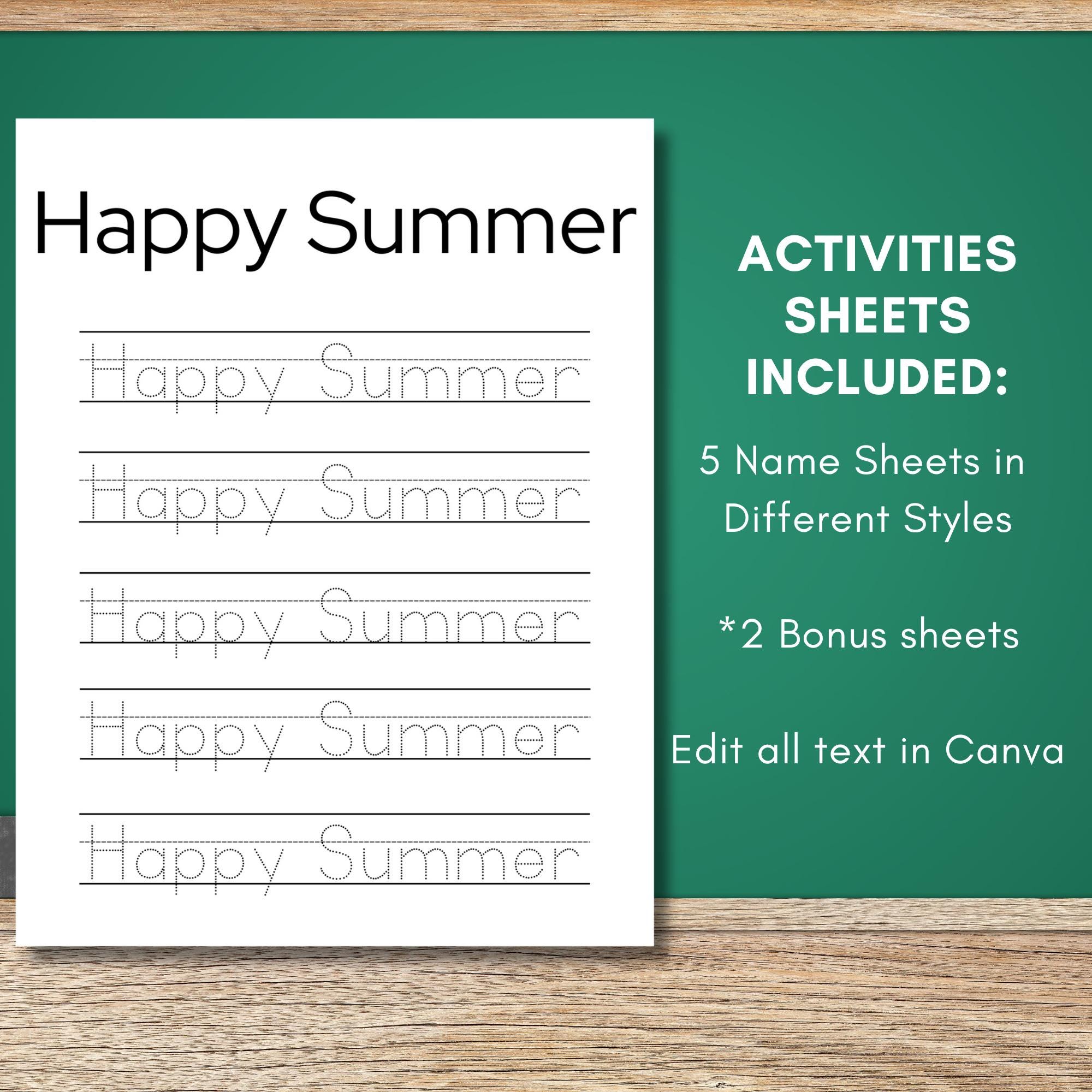 Editable Name Tracing Sheets | Personalized Tracing Worksheets for Kids ...