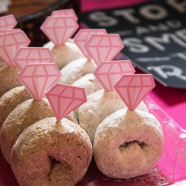 Diamond Donut - Etsy