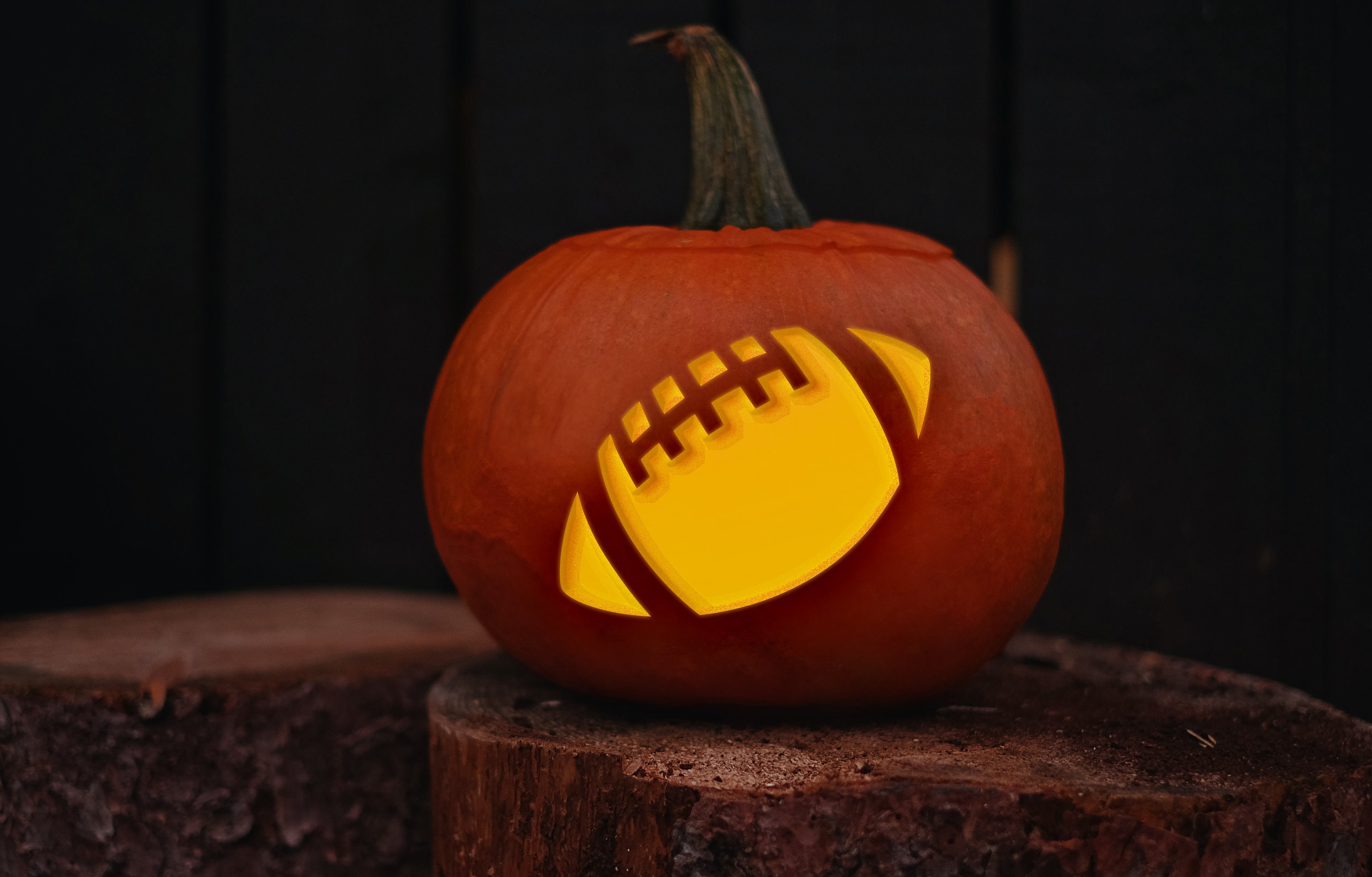 Sports PRINTABLE Pumpkin Carving Stencil Set - Football, Basketball ...