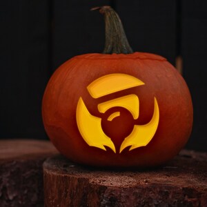 Sports PRINTABLE Pumpkin Carving Stencil Set - Football, Basketball ...