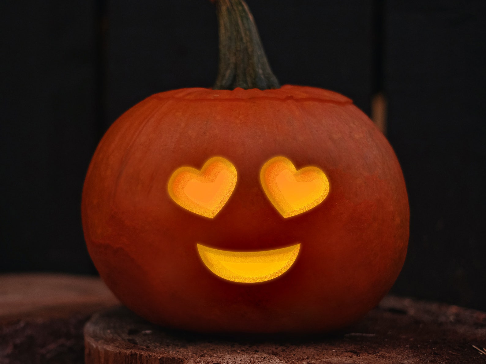 Emoji PRINTABLE Pumpkin Carving Stencil Set Cute Faces - Etsy