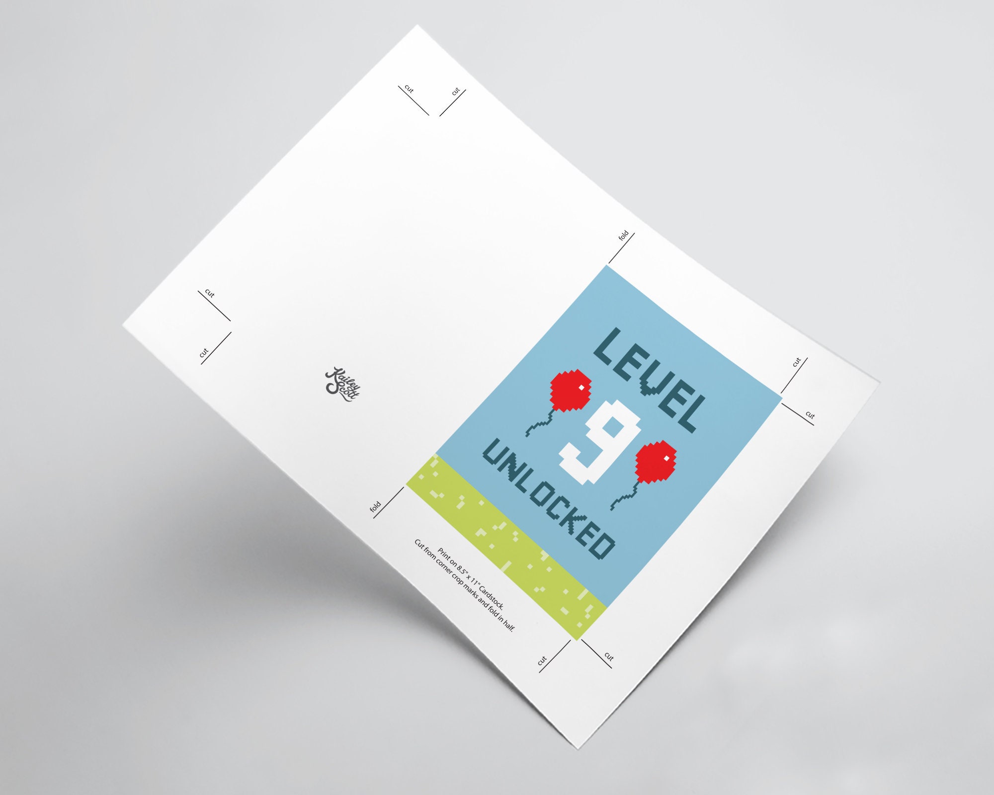 Level Unlocked Card Ages 5 to 10 Video Game Birthday Cards | Etsy