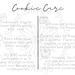 Cookie Care Card - Etsy