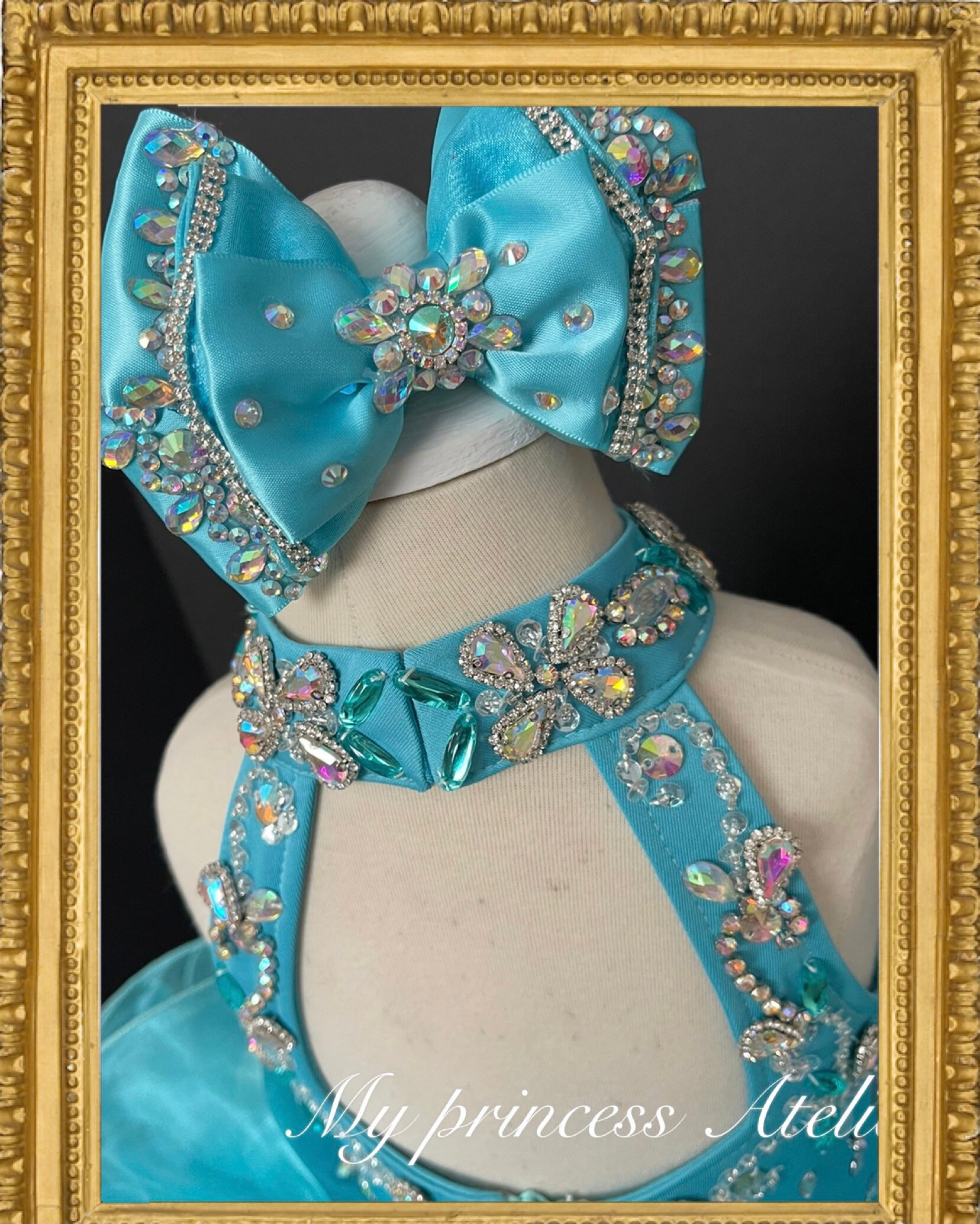 Girl Turquoise Pageant Dress Girl First Birthday Pageant - Etsy