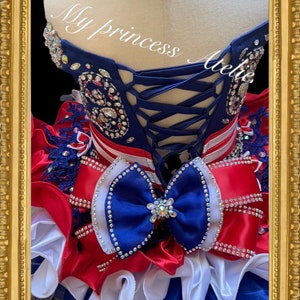 Star Spangled Dress, Independence Day Dress Pageant Dress, 4th of July ...