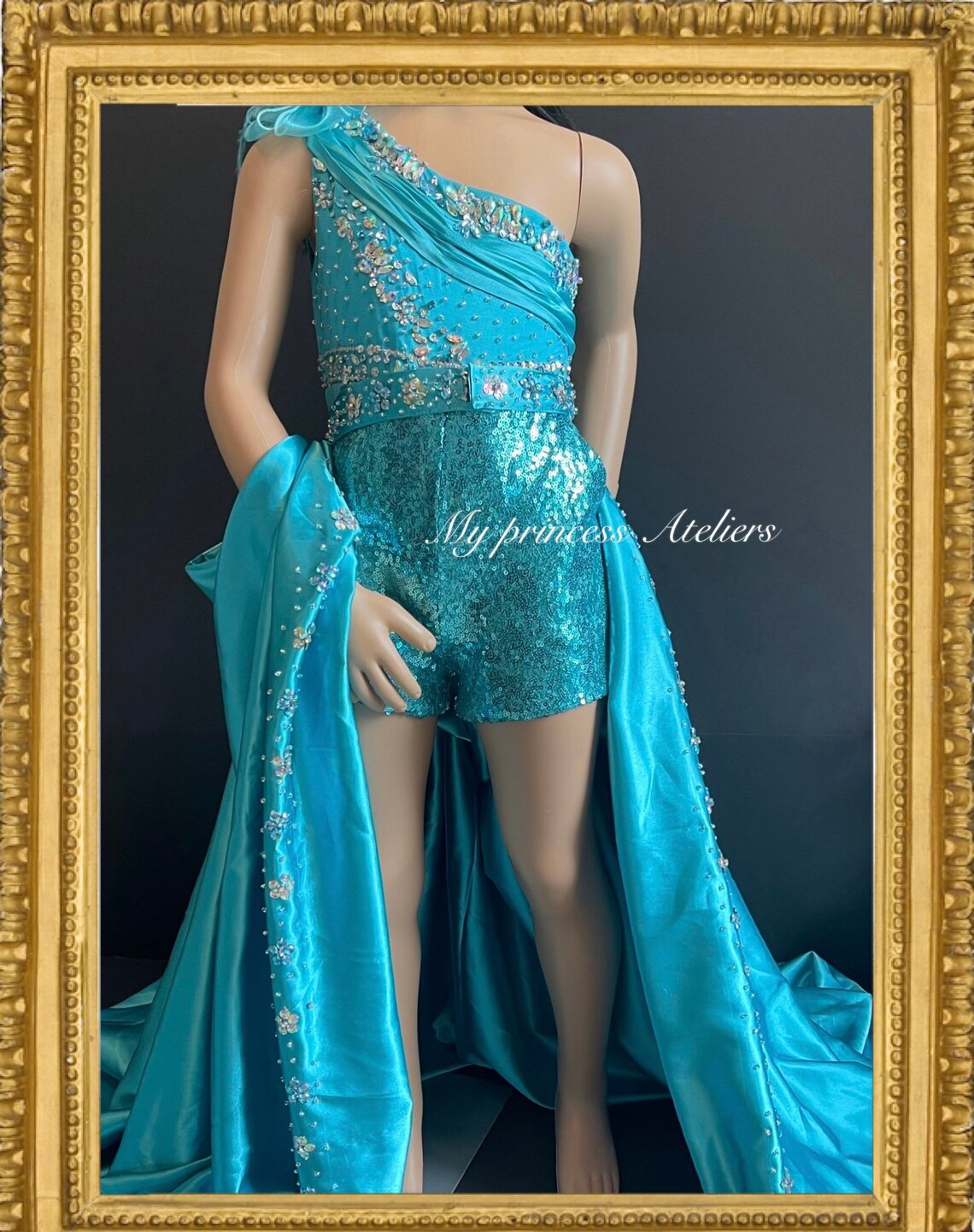 Fun fashion pageant dress mermaid inspired princess gown | Etsy