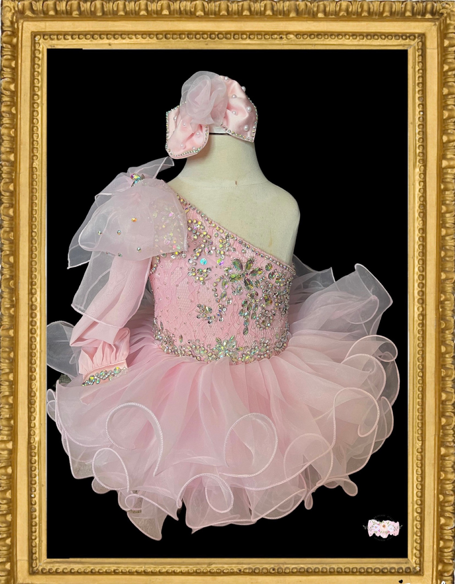 Pink Cupcake Pageant Dress Toddler Glitz Pageant Dress off - Etsy