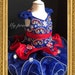 Star Spangled Dress, Independence Day Dress Pageant Dress, 4th of July ...