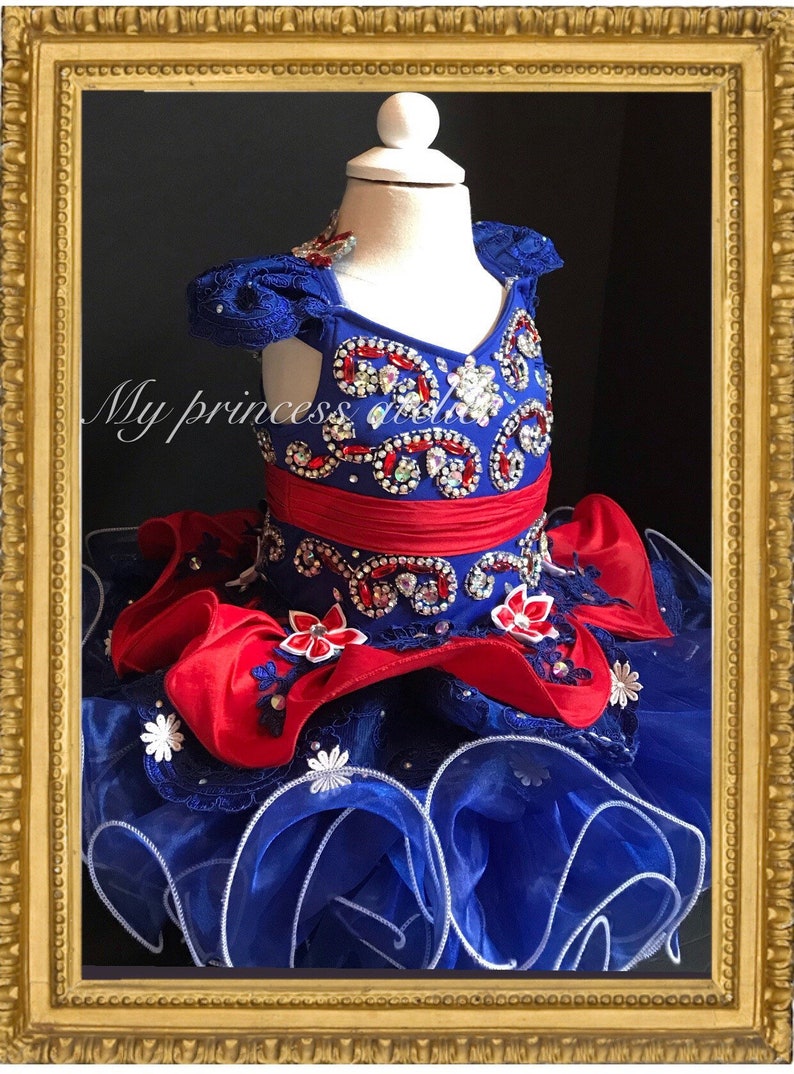 Star Spangled Dress, Independence Day Dress Pageant Dress, 4th of July ...