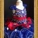 Star Spangled Dress, Independence Day Dress Pageant Dress, 4th of July ...