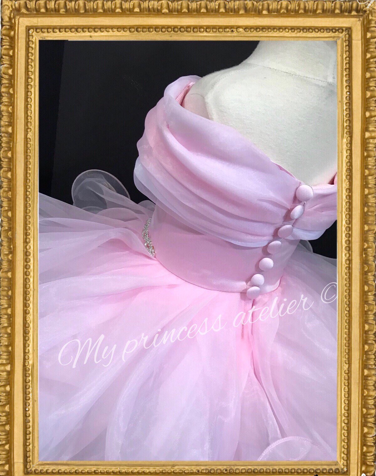 Pink Princess Dress/ Princess Birthday Dress/pink First Birthday Dress ...