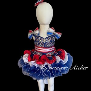 Star Spangled Dress, Independence Day Dress Pageant Dress, 4th of July ...