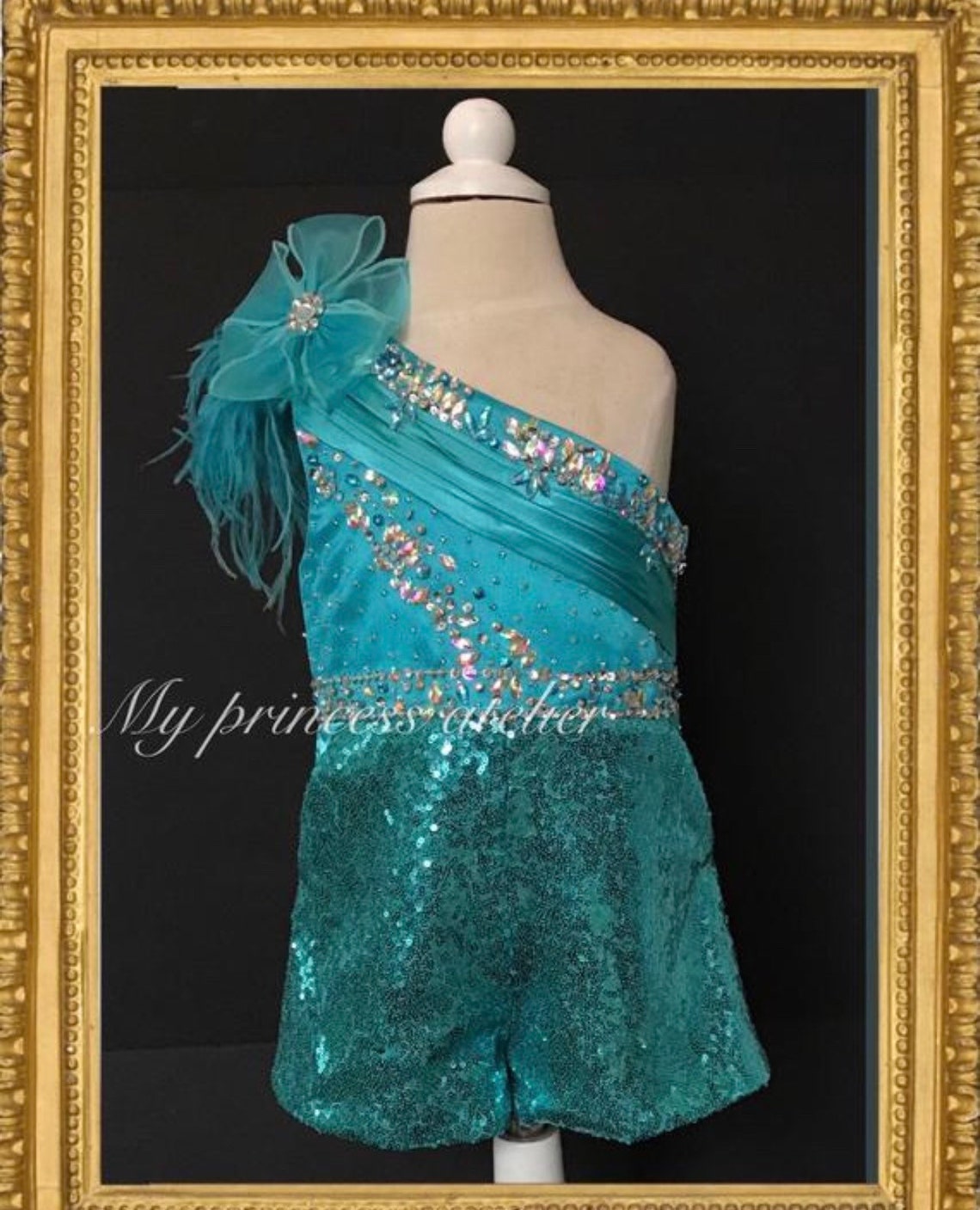 Fun fashion pageant dress mermaid inspired princess gown | Etsy