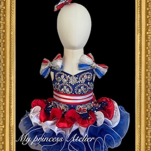 Star Spangled Dress, Independence Day Dress Pageant Dress, 4th of July ...