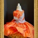 Orange Pageant Birthday Flower Girl Dress/ Natural Pageant Dress ...
